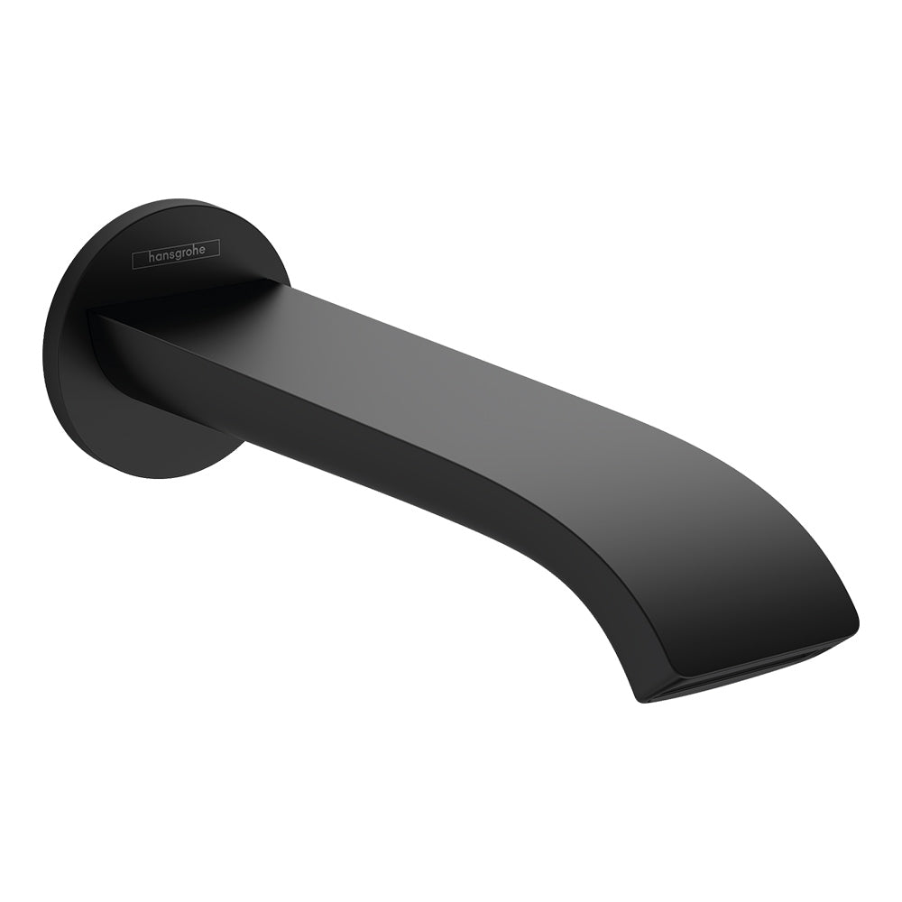 hansgrohe Vivenis Bath Spout - Matt Black – Livecopper