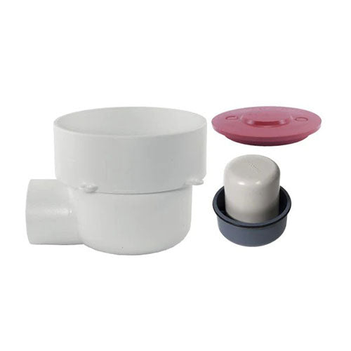 Seaqual VitylDrain 1st Fix 50mm Side Outlet Standard Profile 75mm Well – Livecopper