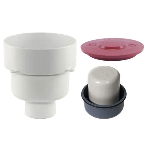 Seaqual VitylDrain 1st Fix 50mm Bottom Outlet 75mm Well Trap – Livecopper