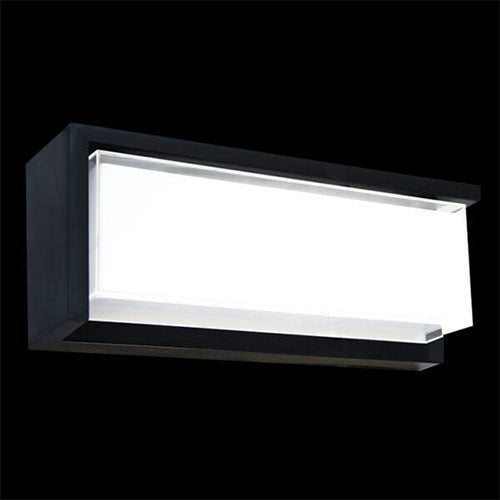 K. Light Coastal Horizontal LED Wall Light 25W 3000K - Black – Livecopper