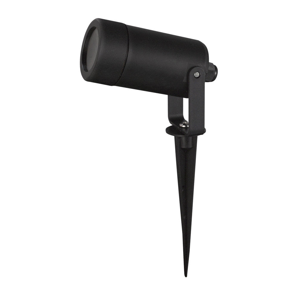 K. Light Polycarbonate 5W Adjustable Garden Spike - Black – Livecopper