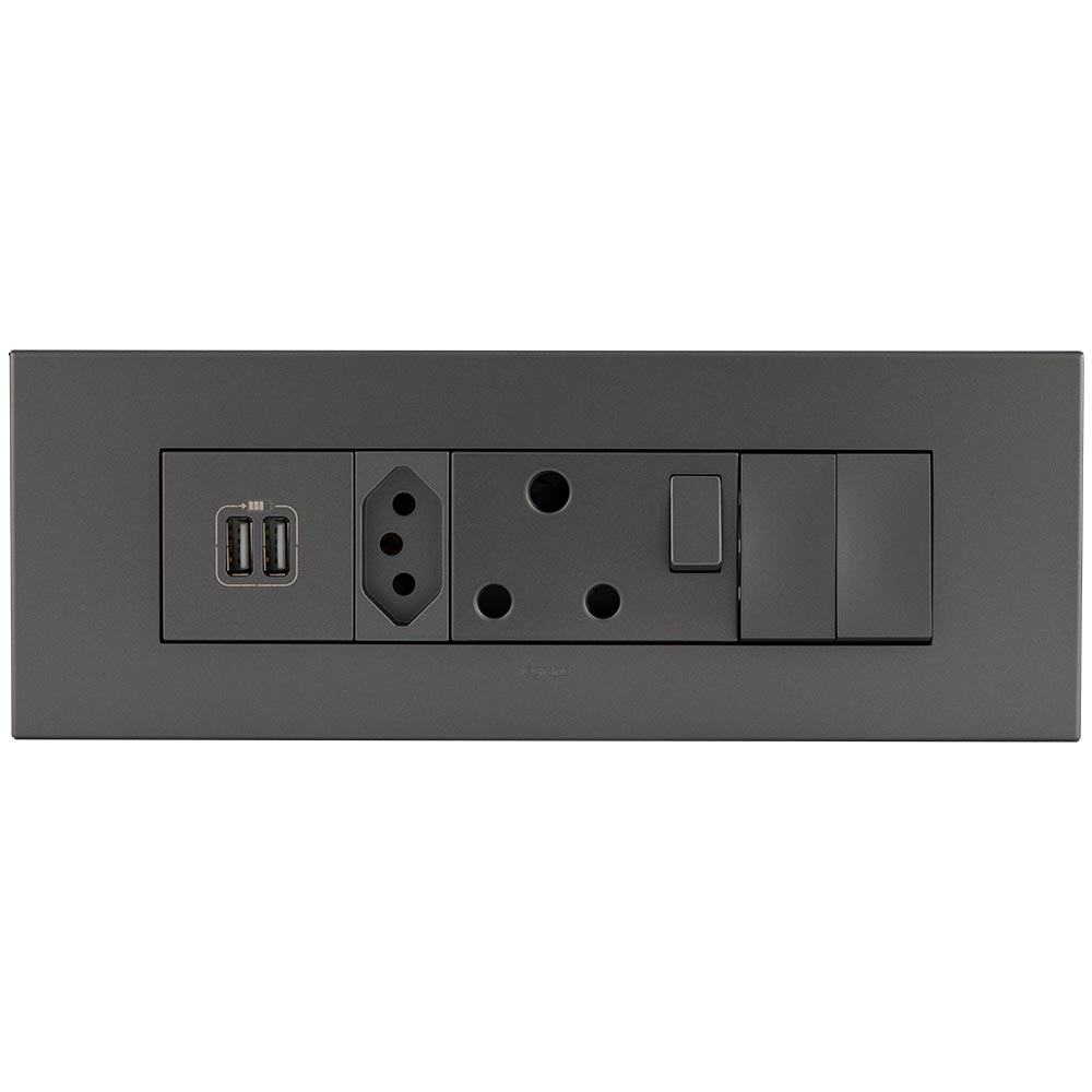 Legrand Arteor 8 Module with USB Power Cluster – Livecopper