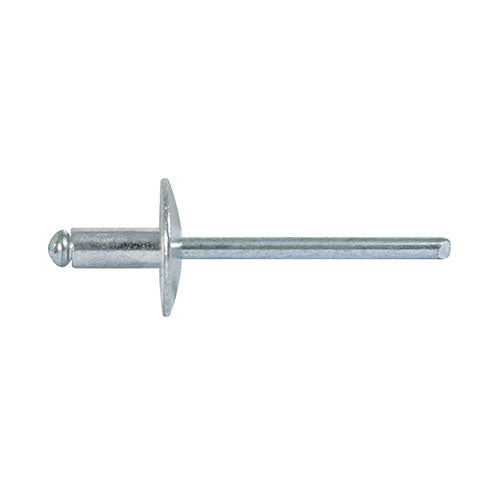 Ruwag Blind Rivet L/Flange 4.8 x 18mm 100 Pack – Livecopper