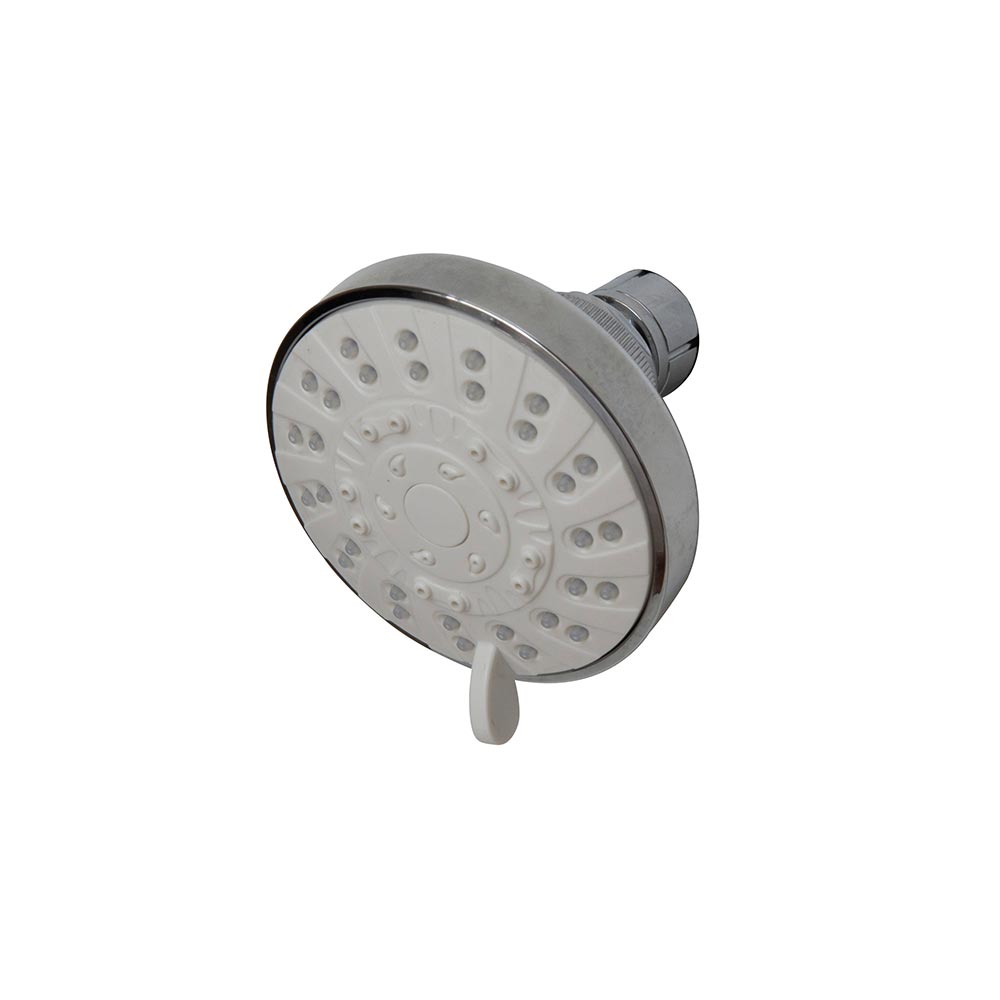 BluTide 4-Function Shower Head - Chrome – Livecopper