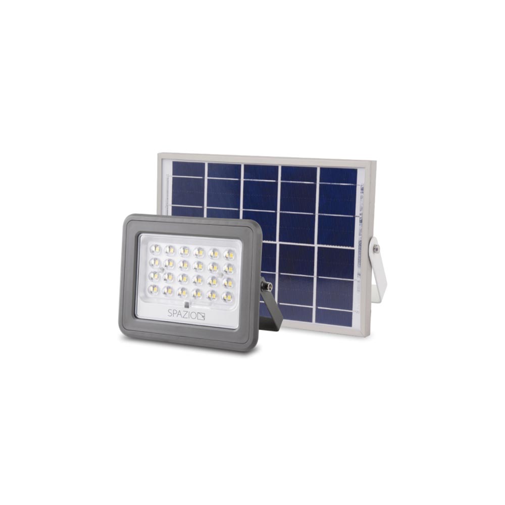 Spazio Sunwave 4W Solar Floodlight – Livecopper
