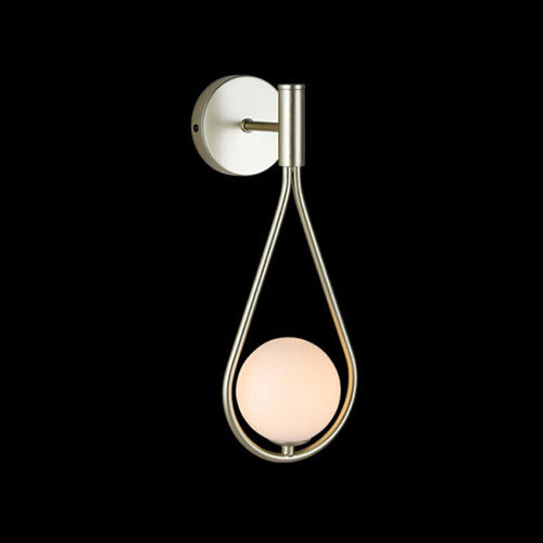 K. Light Tear Drop LED Wall Light - Satin Gold – Livecopper