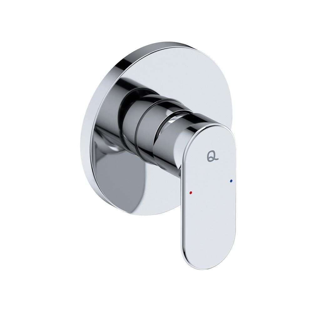 LiquidRed Solace Concealed Shower Mixer Tap - Chrome – Livecopper