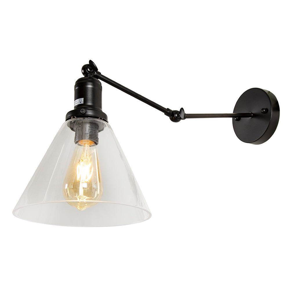 Eurolux Funnello Glass Wall Light – Livecopper