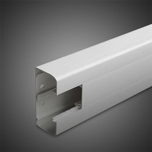 Legrand Single Compartment Snap-On Trunking with Cover 2m - White ...