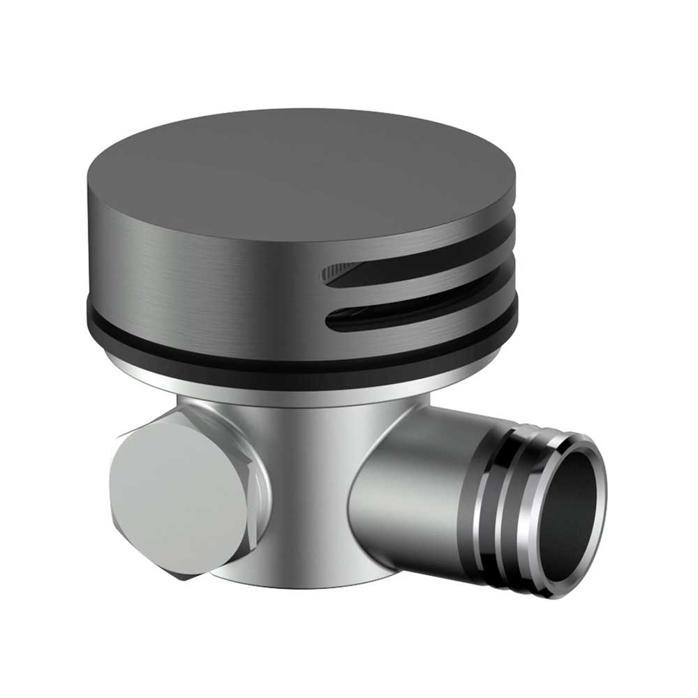 Cobra Seine Round Nikki Bath Spout - Brushed Gun Grey – Livecopper