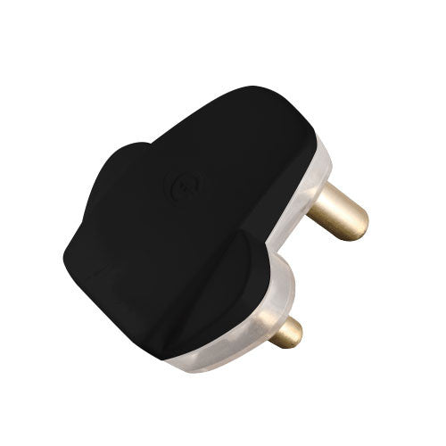Crabtree Domestic Plug Top Slim 16A Black – Livecopper