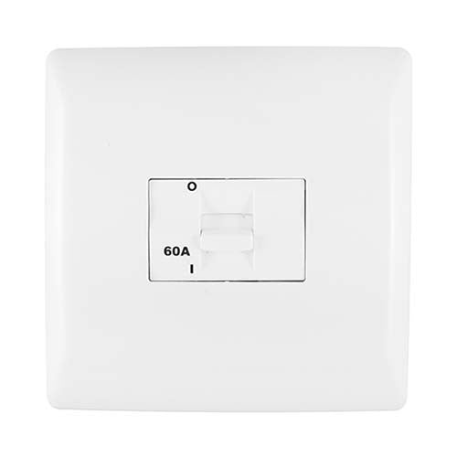 Crabtree Diamond Stove Isolator Switch 2P 60A 4 x 4 – Livecopper