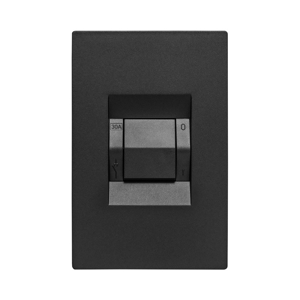 Crabtree Topaz Isolator Switch 2P 30A 4 x 2 - Graphite – Livecopper