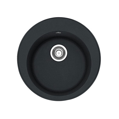 Franke Ronda ROG610-41 Fragranite Inset Prep Bowl | Onyx Black (510mm ...