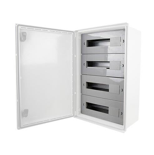 Allbro Allbrox 6 Distribution Board Kit Assembled - Grey – Livecopper