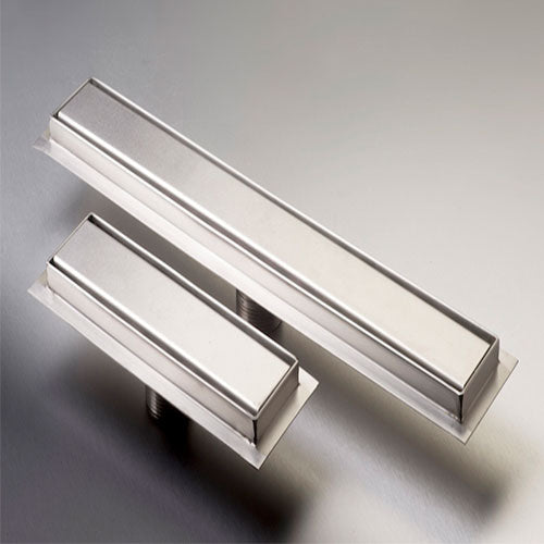 GIO Solid Plate Shower Channel 860mm - Chrome – Livecopper