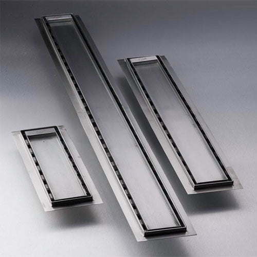 GIO Shower Channel Tile Grid 250mm - Chrome – Livecopper