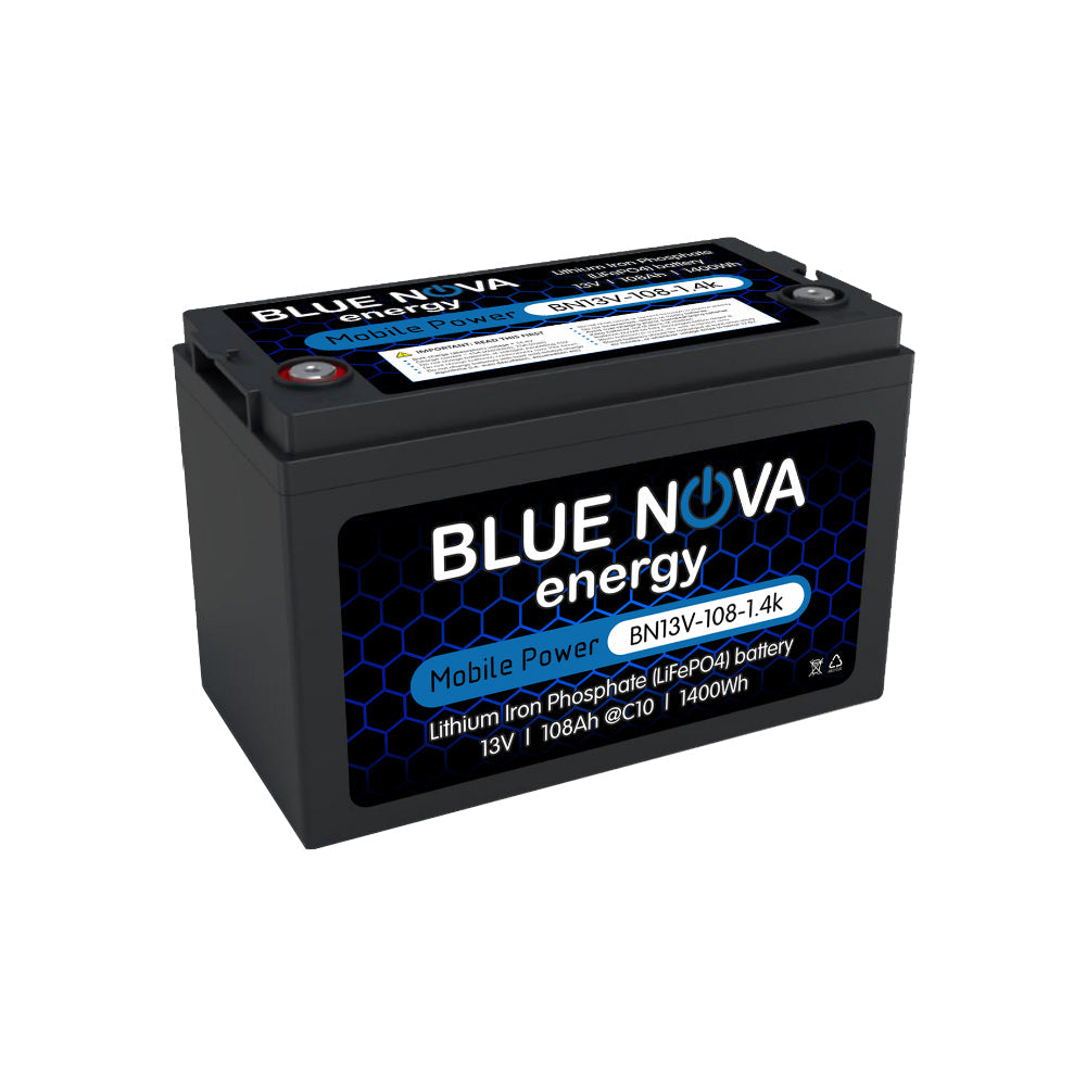 BlueNova MPS Lithium-Iron Phosphate Battery 13V 108Ah 1.4kWh – Livecopper