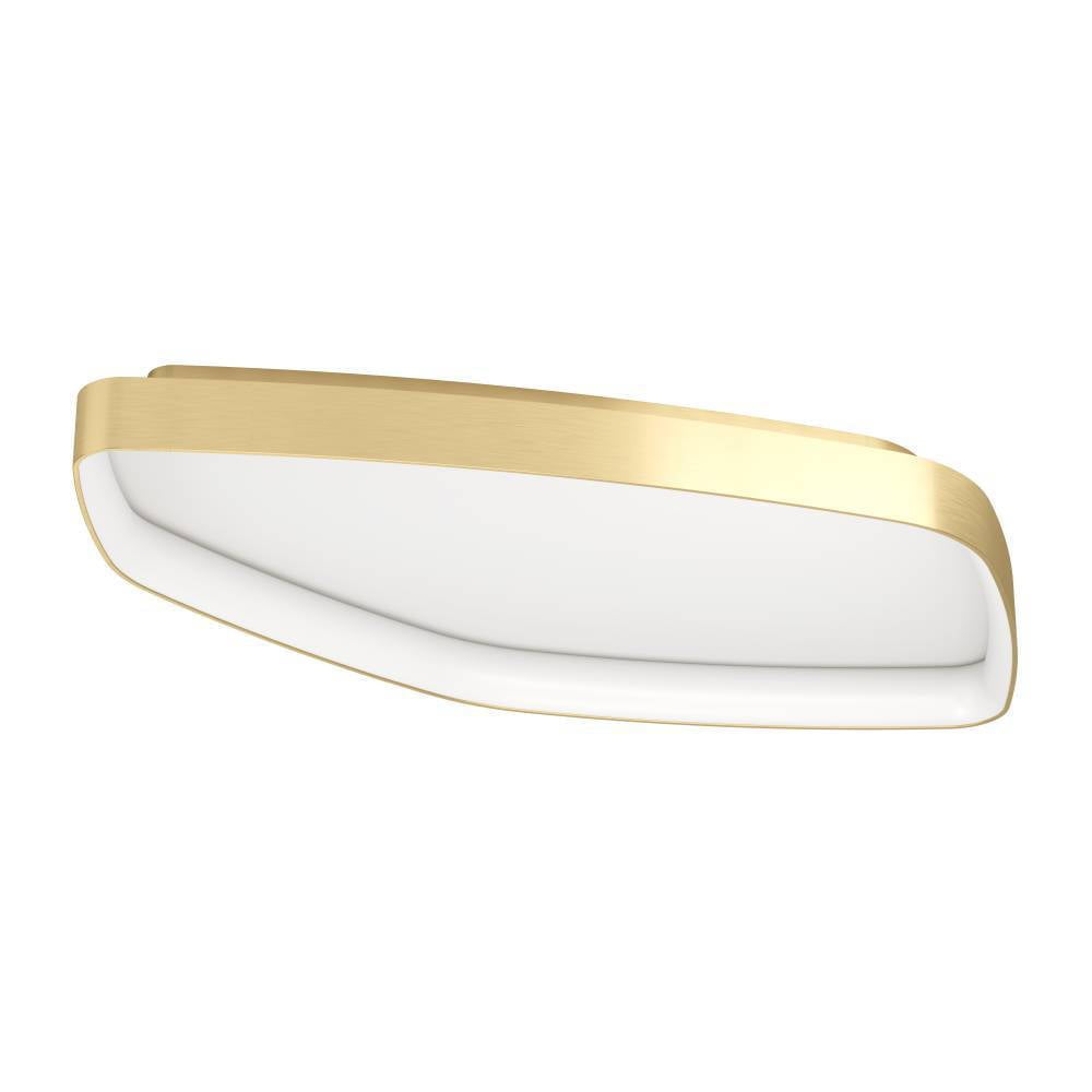 Eurolux Vallerosa Dimmable Ceiling Light 3000K 3000lm - Brushed Brass ...