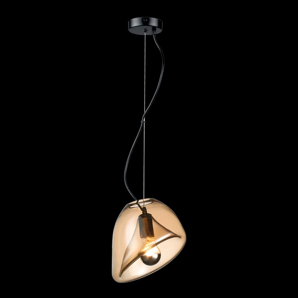 K. Light Arum Lily Glass Pendant – Livecopper