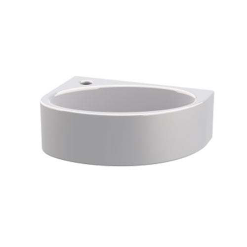 Didi Mona Corner Basin - White – Livecopper