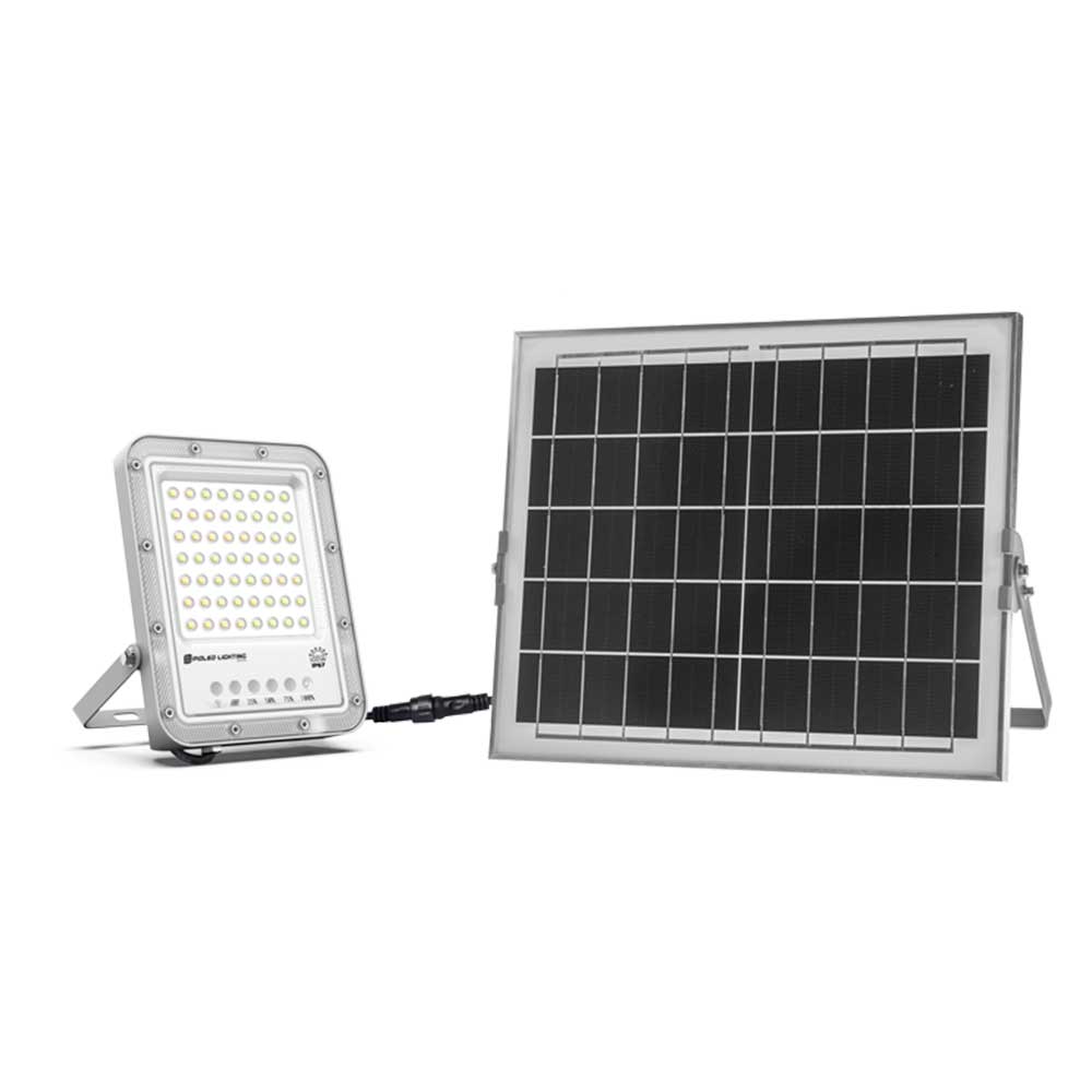 PioLED Karu Solar LED Floodlight 100W 1000lm 6000K – Livecopper