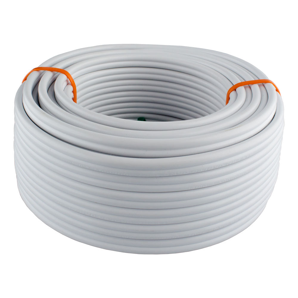 Prepack Flat Twin & Earth 2 Core 2.5mm² White - 10 to 100m – Livecopper