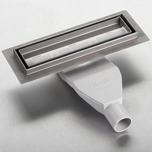 GIO Jewel 250 Shower Channel Tile Insert - Chrome – Livecopper