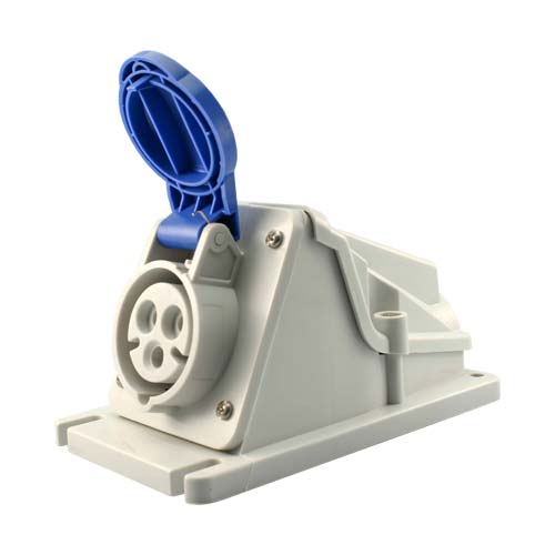 Gewiss 16A 3 Pin Single Socket - IP44 – Livecopper