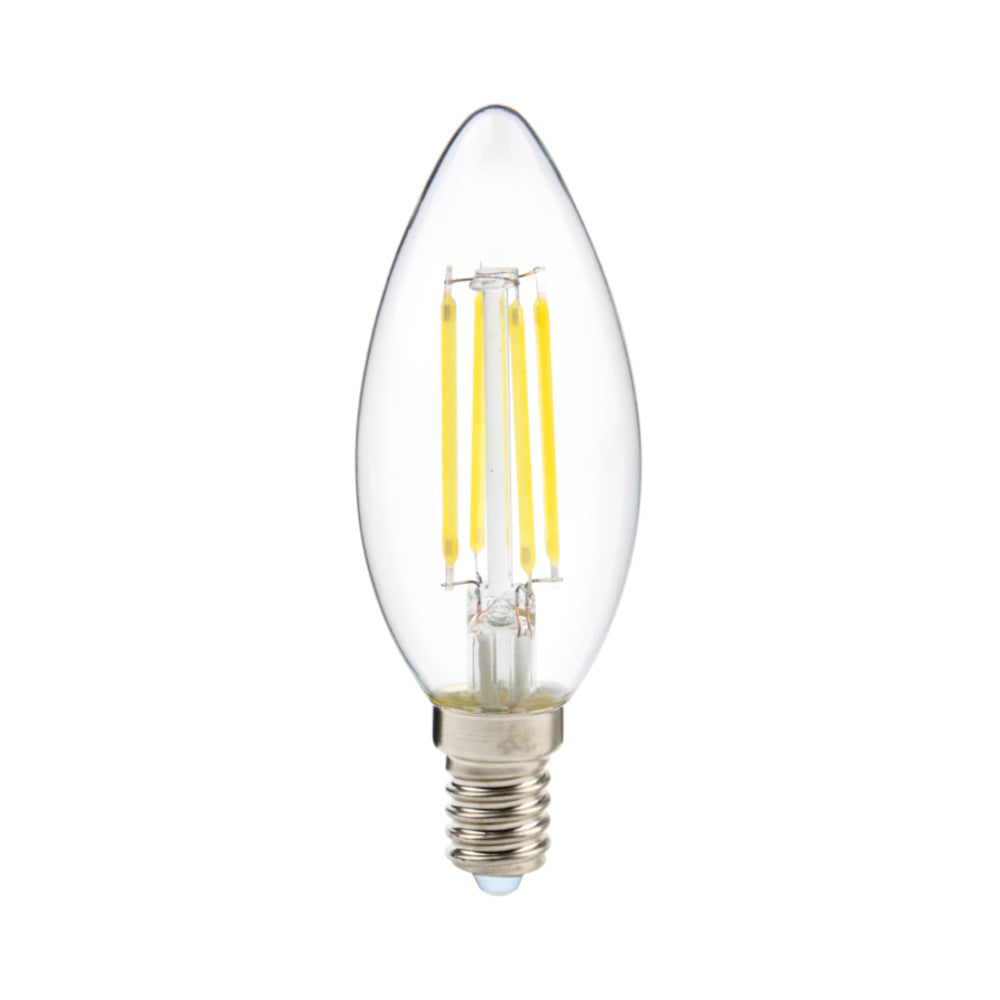 Dimmable 4W LED Filament Candle Bulb – Livecopper