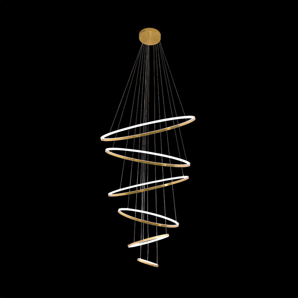 K. Light Mega Ribbon Pendant LED 145W 8925lm 3000K – Livecopper