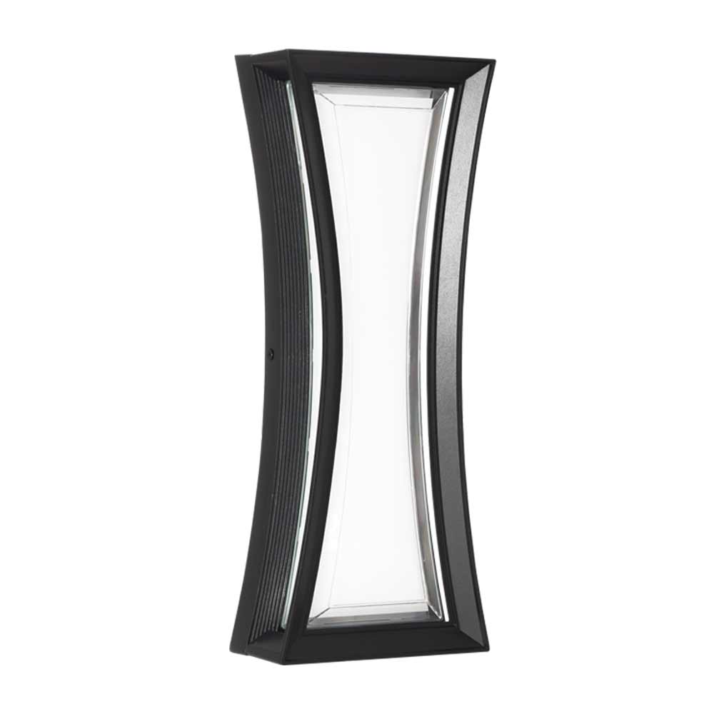 Bright Star LED Wall Light 24W 3000K 1300lm - Black – Livecopper