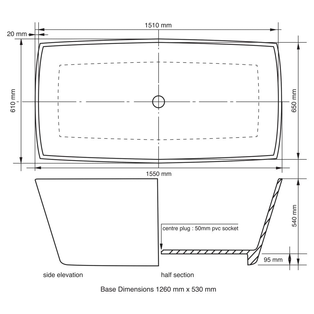 Livingstone Alexa Freestanding Bath – Livecopper
