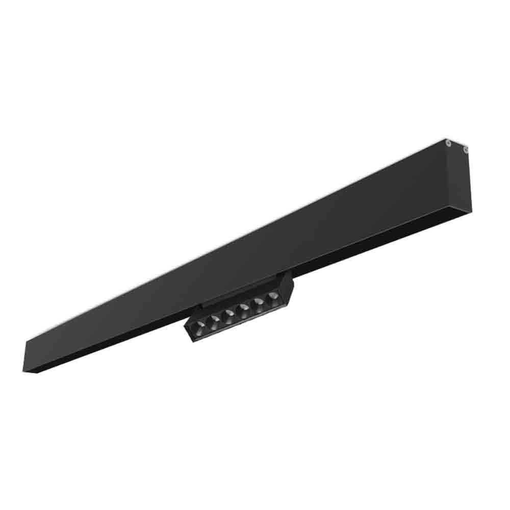 Spazio Magtrack 48V Linear Spot 1 Track Light 10W 3000K - Black ...