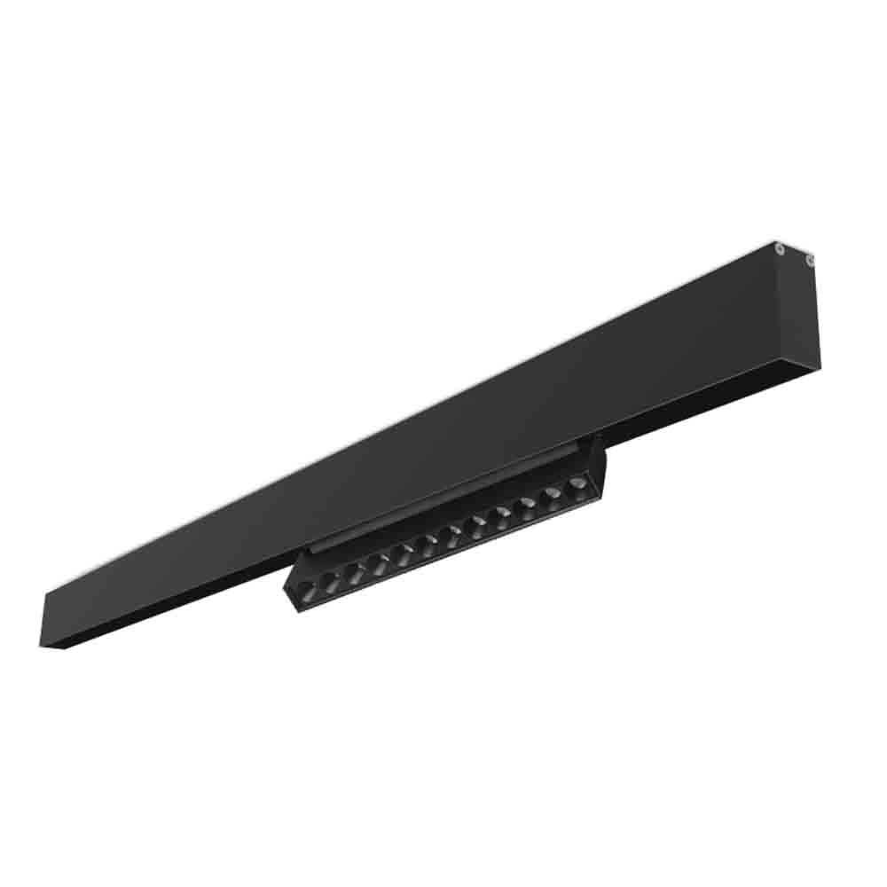 Spazio Magtrack 48V Linear Spot 2 Track Light 20W 3000K - Black ...