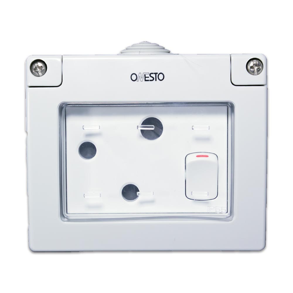 Onesto Matrix Switched RSA Socket Enclosure IP55 – Livecopper