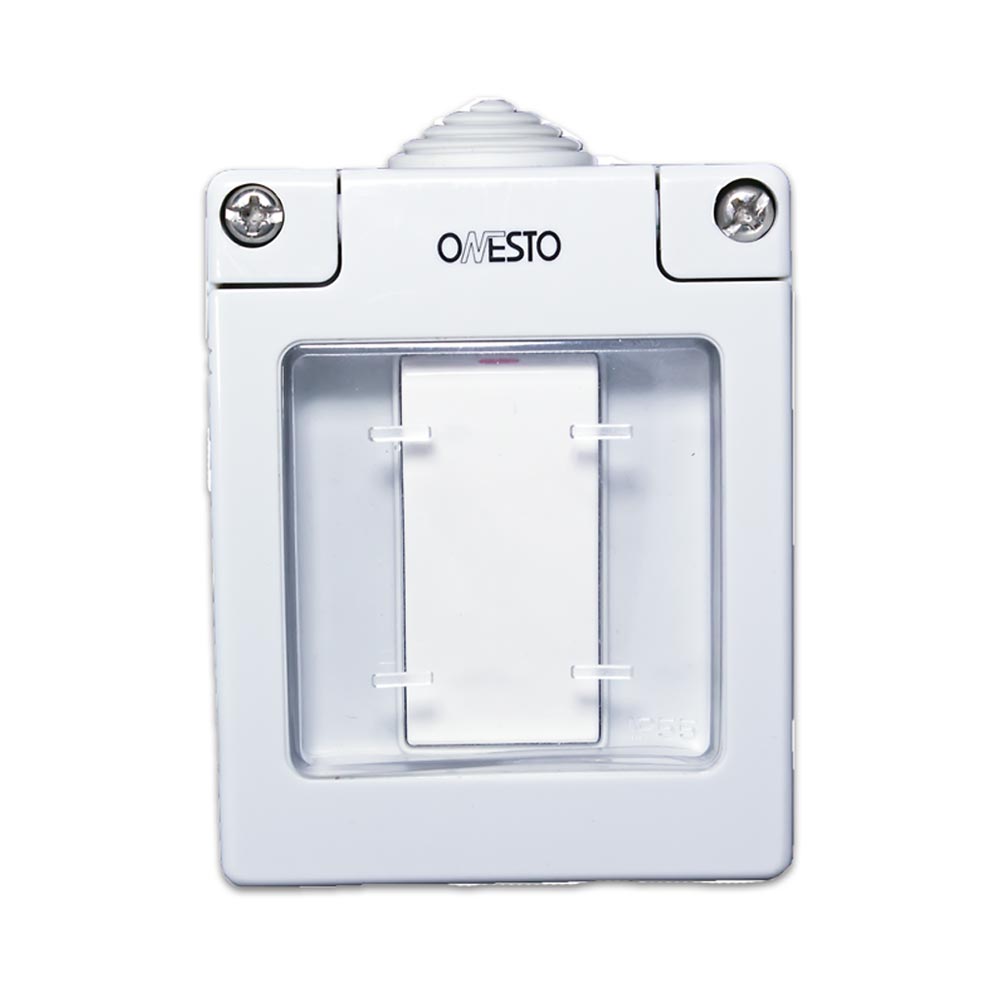 Onesto Matrix 1 Lever 1-Way Switch in Enclosure IP55 – Livecopper