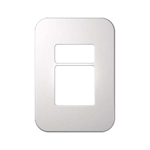 VETi 1 1 Horizontal & Wide Module Cover Plate 4 x 2 - White Trim ...