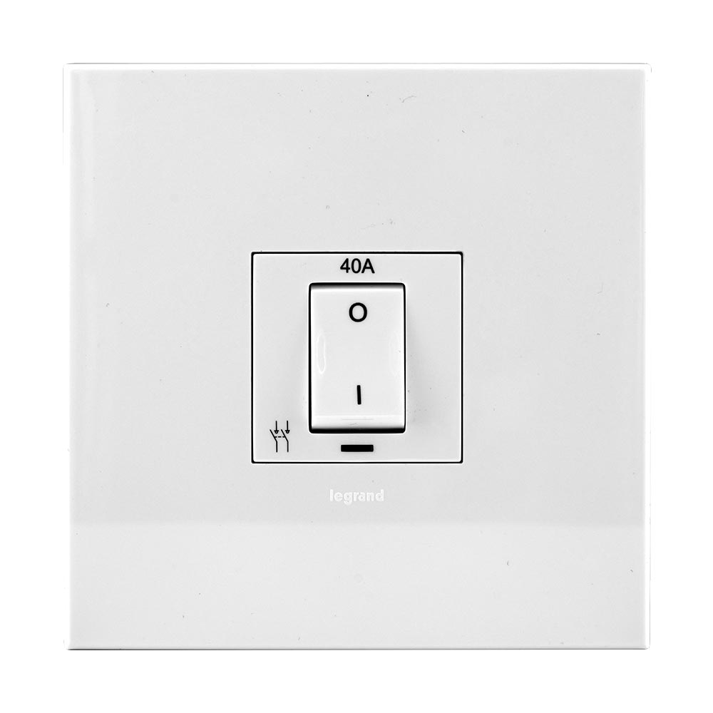 Legrand Arteor Isolator Switch with LED 40A 4 x 4 – Livecopper