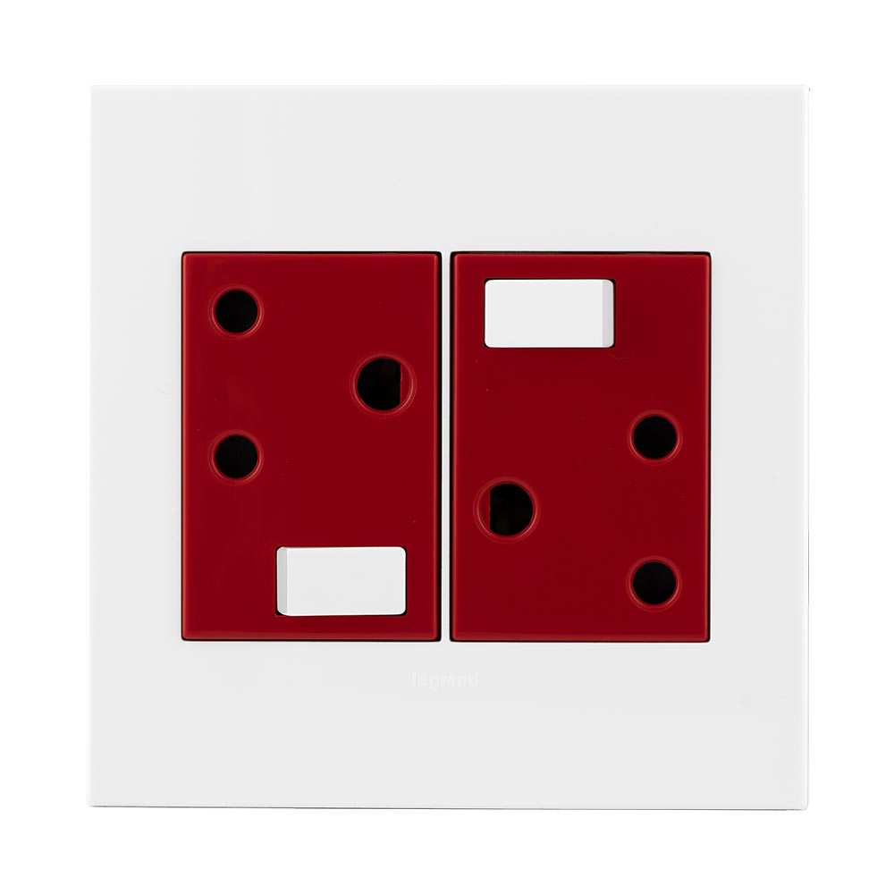 Legrand Arteor Double Dedicated RSA Socket 4 x 4 (PDDED44WH / PDDED44M ...