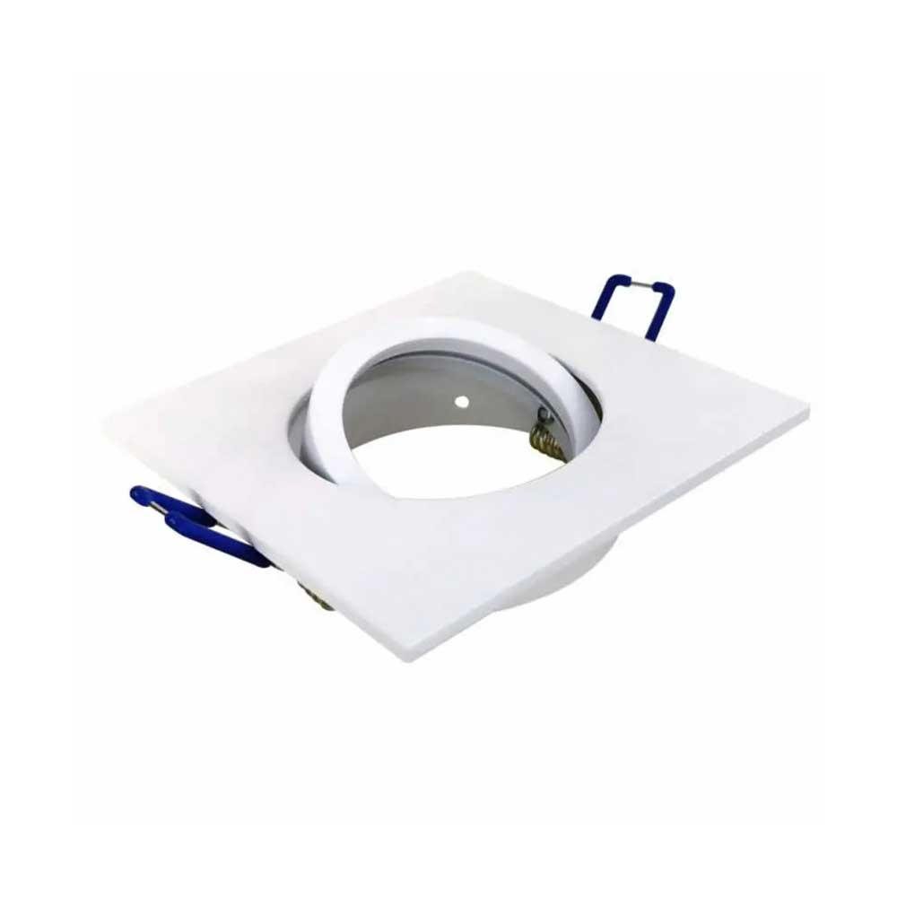 PioLED Q-W5525 Tiltable Square Downlight Fixture - White – Livecopper