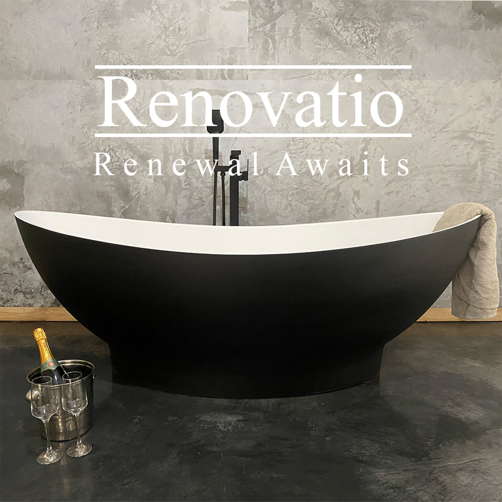 Two Tone Stone Renovatio Freestanding Bath – Livecopper