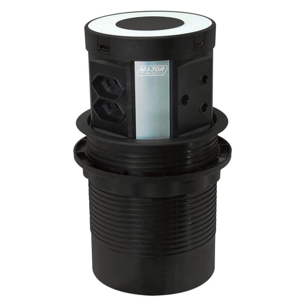 VETi Pop Up Power Tower with Wireless Charger - Black – Livecopper