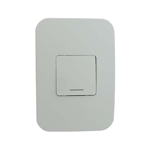 VETi 1 1 Lever 1 Way Wide Light Switch 4 x 2 - White Module – Livecopper