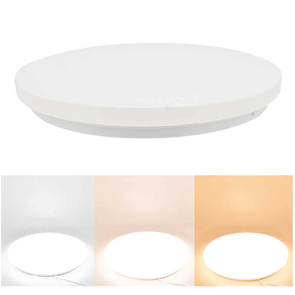 PioLED Luna Round Ceiling Light 12W 1000lm 3CCT – Livecopper