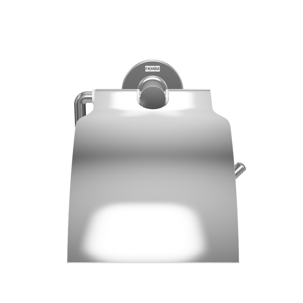 Franke Medius Toilet Roll Holder with Cover - Polished Stainless Steel ...
